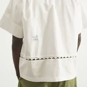 STORY MFG. Greetings Hand Embroidered Shirt