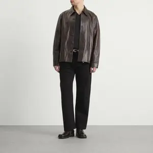 Our Legacy Calfskin Leather Welding Shirt