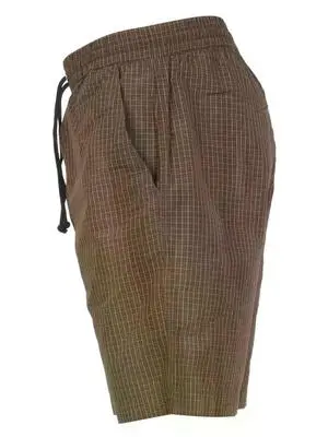 Universal Works Checked Drawstring Shorts