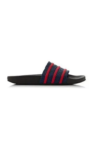 WALES BONNER X ADIDAS Adilette Leather Slides - Multi