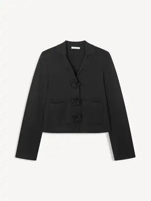 BY MALENE BIRGER Rosa Cardigan - Black