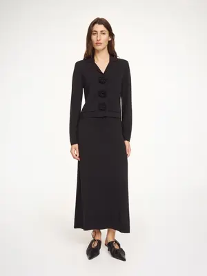 BY MALENE BIRGER Rosa Cardigan - Black