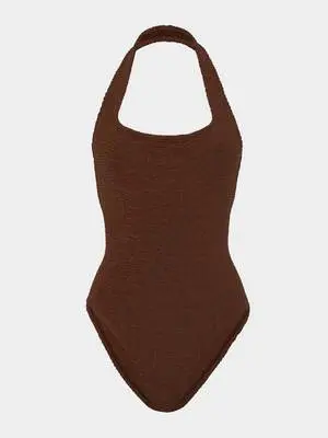 Hunza G Halterneck Swimsuits