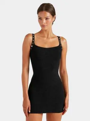 Hunza G Anora Eyelet Tank Dress