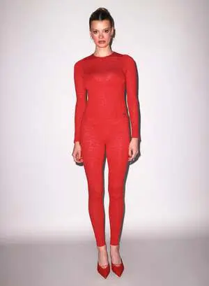 FLEUR DU MAL Butter Long Sleeve Tee