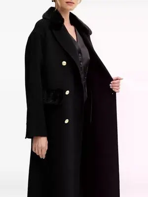 ERMANNO FIRENZE Double-breasted Buttoned Coat