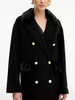 ERMANNO FIRENZE Double-breasted Buttoned Coat