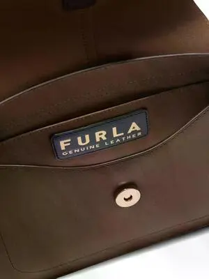 Furla Leather Satchel - Brown
