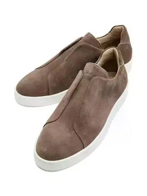 AURELIEN Aur3 Suede Sneakers - Grey