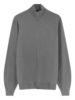 FILIPPO DE LAURENTIIS Zip-up Cardigan - Grey
