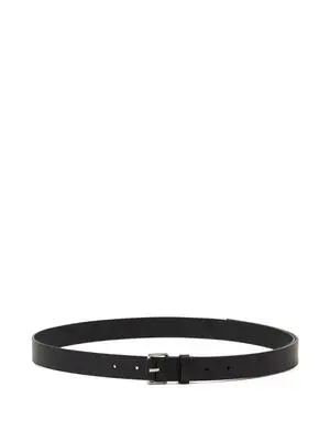 LANVIN Leather Belt - Black
