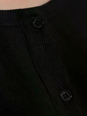 Munthe Fine-ribbed Polo Top