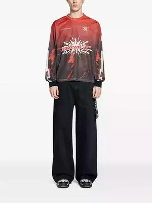 44 LABEL GROUP Voltage Long-sleeve T-shirt