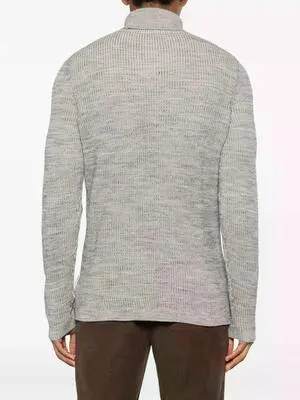 Marc O'polo Heavy Knit Turtleneck Sweater - Grey