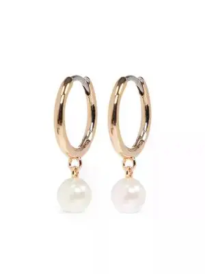 Tory Burch Faux-pearl-pendant Drop Earrings - Gold