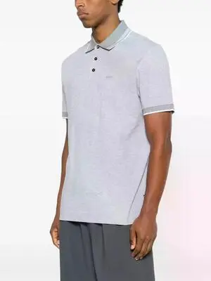 BOSS Buttoned Trim Polo Shirt