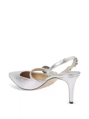Ermanno Scervino Buckle Slingback Pumps