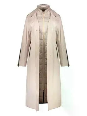 Herno Button Double-breasted Trench Coat