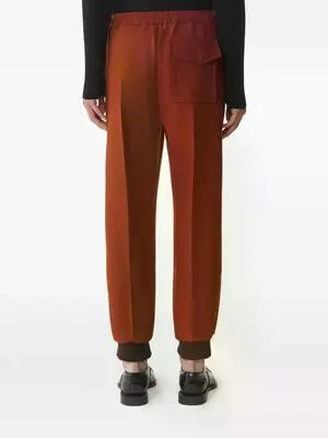 LANVIN Elasticated-cuff Wool Trousers