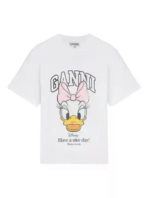 GANNI X Disney Graphic T-shirt - White