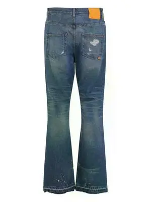 GALLERY DEPT. Ripped Patch Jeans - Blue
