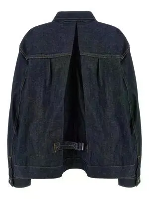 Sacai X Levi's® Polo-collar Denim Jacket