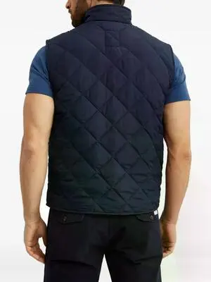 FAY Quilted Zip-up Vest