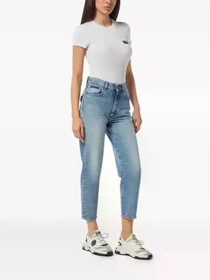 Philipp Plein Tapered Cropped Jeans