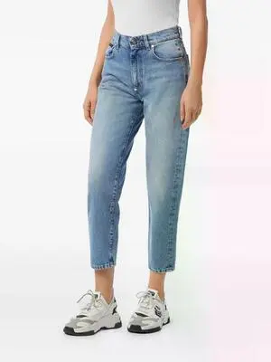 Philipp Plein Tapered Cropped Jeans