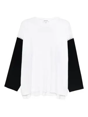 ENFOLD Contrast-colour Top