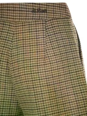 MC2 SAINT BARTH Houndstooth Pattern Shorts
