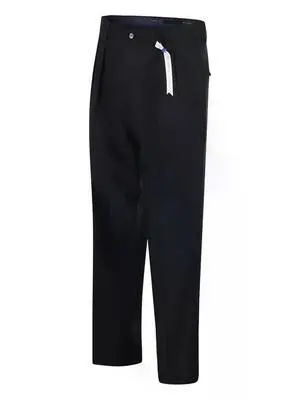 SANTANIELLO Pleated-front Trousers