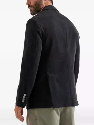 Brunello Cucinelli Three-button Corduroy Blazer - Black