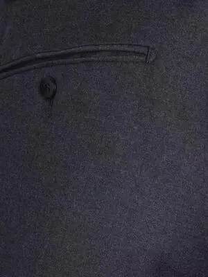 L.B.M. 1911 Buttoned Wool-blend Pants