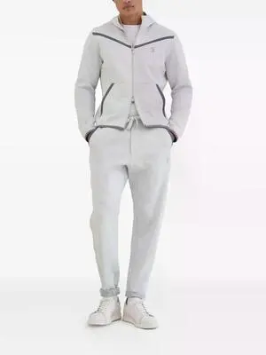 Brunello Cucinelli Zip-up Sweatshirt - Grey