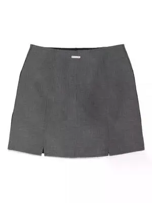 Iceberg Reversible Pinstripe Mini Skirt