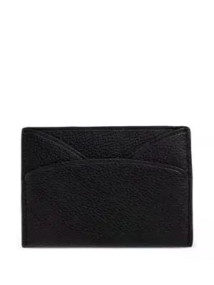 Tory Burch Romy Leather Card Holder - Black