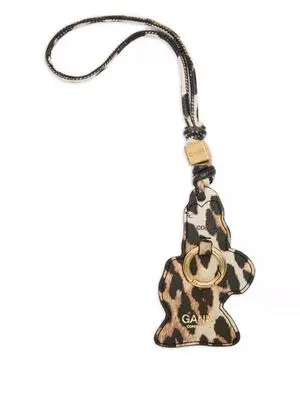 GANNI X Disney Animal-print Keyring