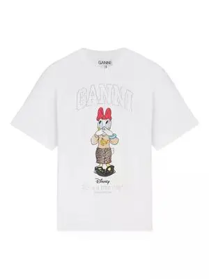 GANNI X Disney Graphic T-shirt - White