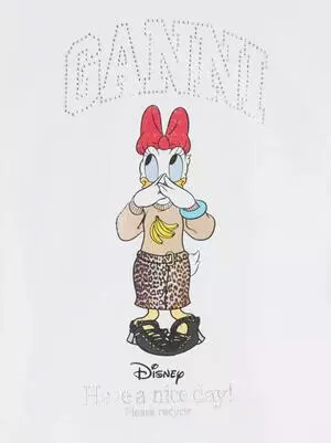 GANNI X Disney Graphic T-shirt - White