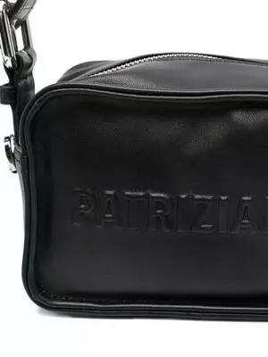 Patrizia Pepe Embossed Logo Shoulder Bag