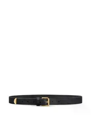 Givenchy Leather Buckle Belt - Black
