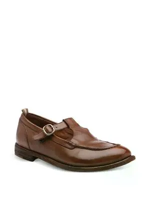 Officine Creative Buckled Leather Loafers