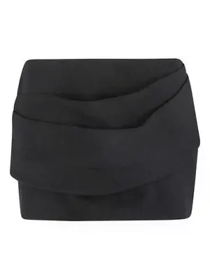 Alex Perry Draped Mini Skirt