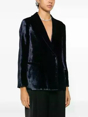 Montedoro Pocket Velvet Blazer