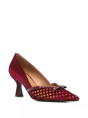 ISABEL FERRANTI 75mm Bow-detail Pumps