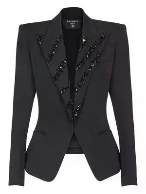 Balmain Crystal-embellished Blazer