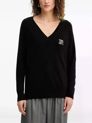 Ermanno Firenze V Neck Sweaters For Women