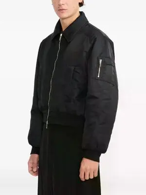 LGN LOUIS GABRIEL NOUCHI Quilted Zip Bomber Jacket