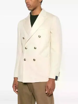 SANTANIELLO Double-breasted Jacket With Pockets